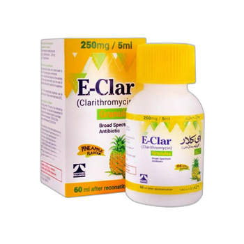 E-Clar Syrup 250mg/5ml 60ml – SehatMedi Online Pharmacy