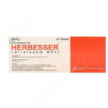 Herbesser Capsules 30mg – SehatMedi Online Pharmacy