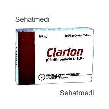 Clarion 500 Mg 10 Tablets – SehatMedi Online Pharmacy