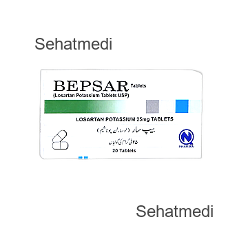 Bepsar 25mg Tablets – SehatMedi Online Pharmacy