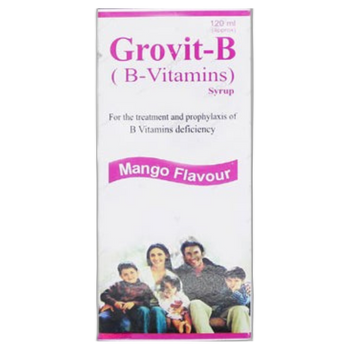 Grovit B Complex Syrup 120ml – SehatMedi Online Pharmacy