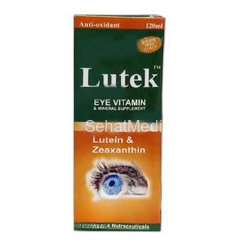Lutek Eye Vitamin 120ml – SehatMedi Online Pharmacy
