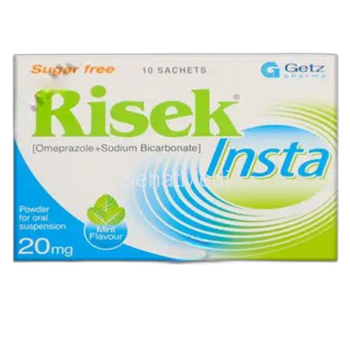 Risek Insta Powder Sachets 20mg – SehatMedi Online Pharmacy