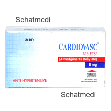 Cardiovasc Tablets 5mg – SehatMedi Online Pharmacy