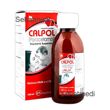 Calpol Syrup 100ml – SehatMedi Online Pharmacy