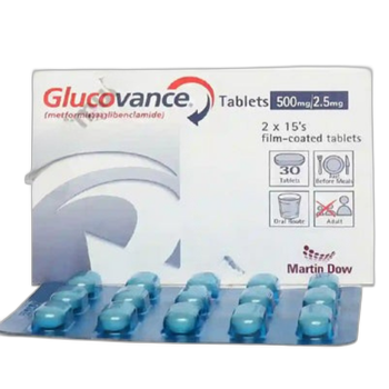 Glucovance Tablets 2.5mg/500mg – SehatMedi Online Pharmacy