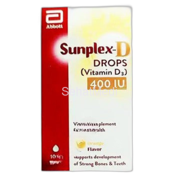 Sunplex-D Drops 10ml 400iu – SehatMedi Online Pharmacy