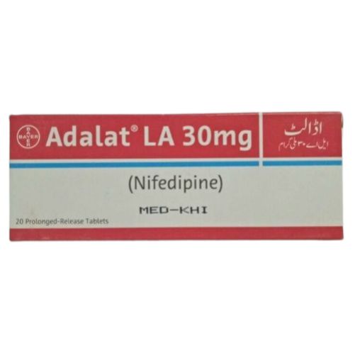 Adalat LA 30 mg tablet – SehatMedi Online Pharmacy