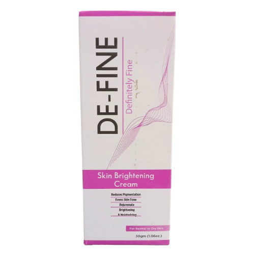 De-Fine Skin Brightening Cream 30g – SehatMedi Online Pharmacy