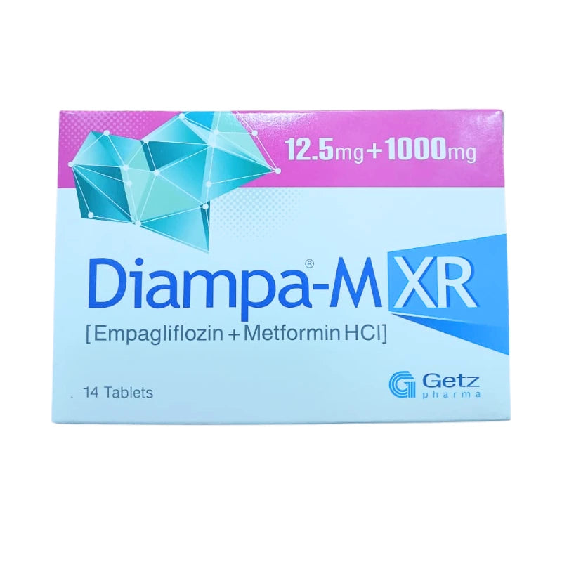 Diampa-M XR 12.5mg + 1000mg – SehatMedi Online Pharmacy