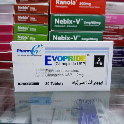 Evopride Tablets 2mg – SehatMedi Online Pharmacy