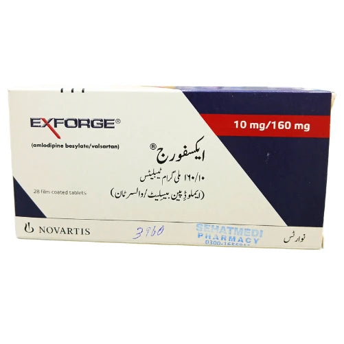 Exforge Tablets 10/160mg – SehatMedi Online Pharmacy