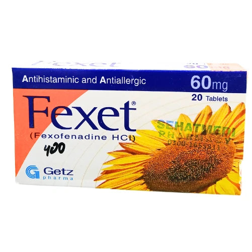 Fexet Tablets 60mg – SehatMedi Online Pharmacy