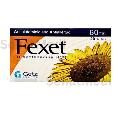 Fexet Tablets 60mg – SehatMedi Online Pharmacy