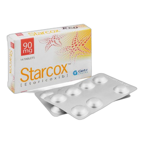 Getz Pharma Starcox Tablet, 90mg, 14-Pack – SehatMedi Online Pharmacy