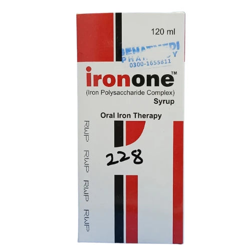 Ironone 120ml Syrup – SehatMedi Online Pharmacy