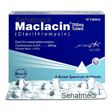 Maclacin Tablets 250MG – SehatMedi Online Pharmacy