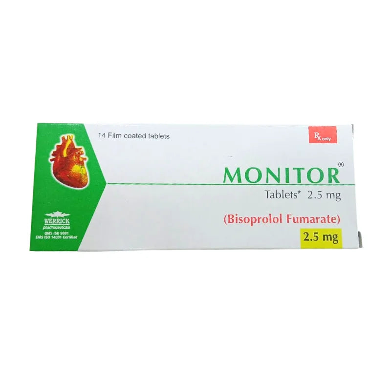 Monitor tablet 2.5mg – SehatMedi Online Pharmacy
