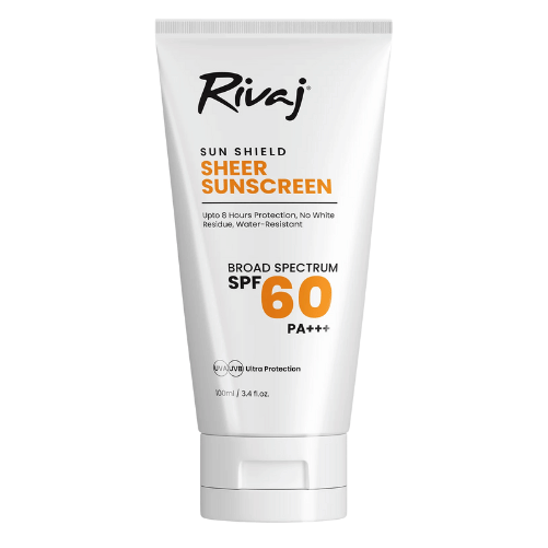Rivaj Sun Shield Sheer Sunscreen SPF 60 100ml – SehatMedi Online Pharmacy