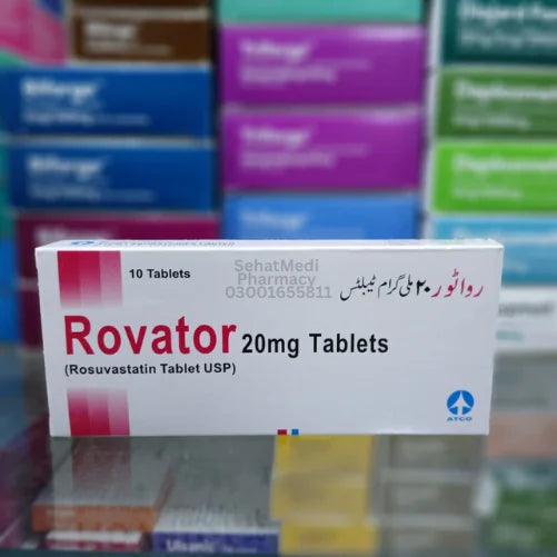 Rovator Tablets 20mg – SehatMedi Online Pharmacy