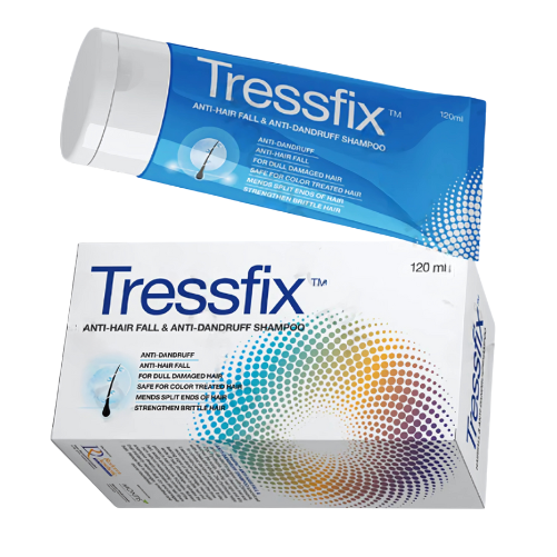Tressfix Hairfall & Anti-Dandruff Shampoo 120ml – SehatMedi Online Pharmacy