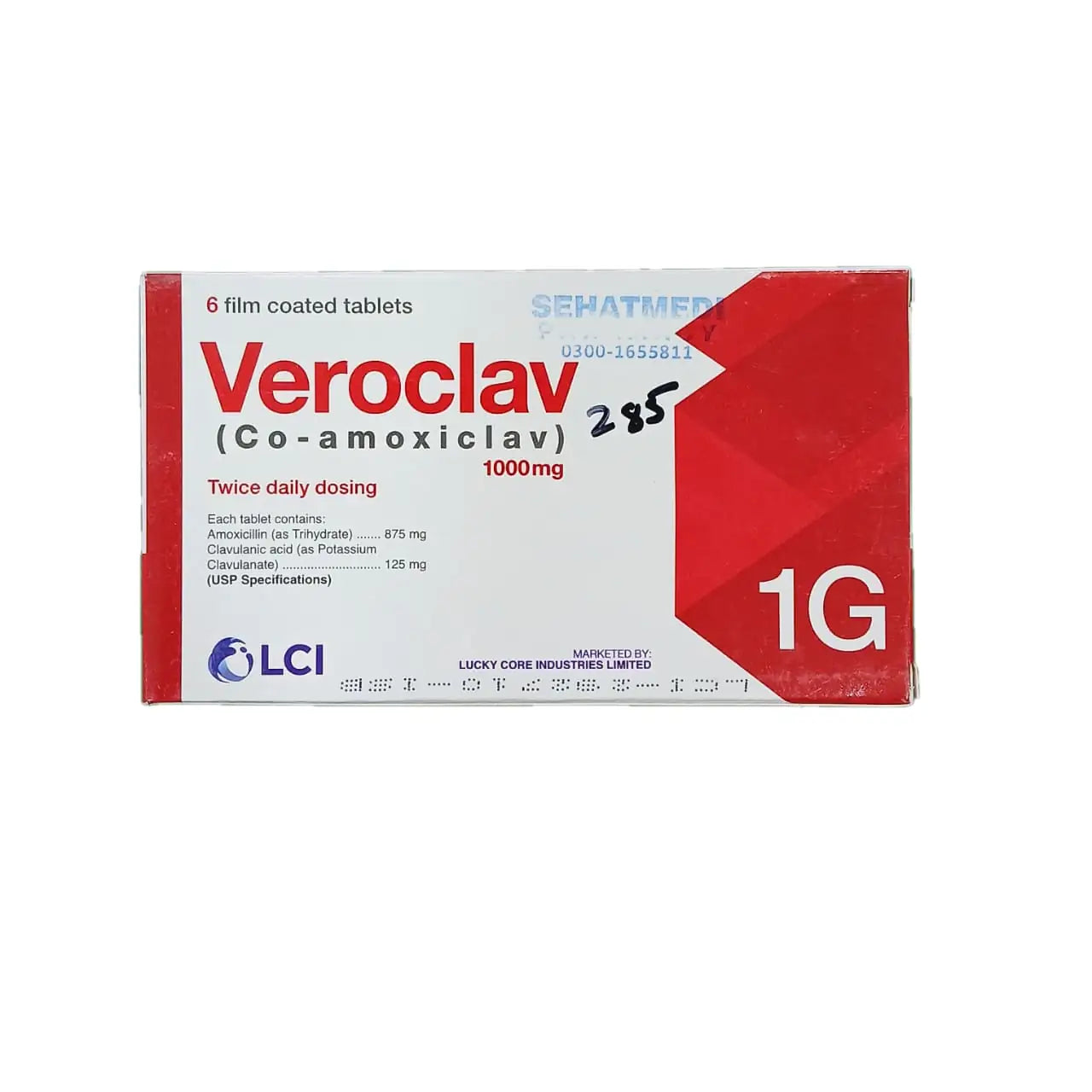 Veroclav 1grm – SehatMedi Online Pharmacy