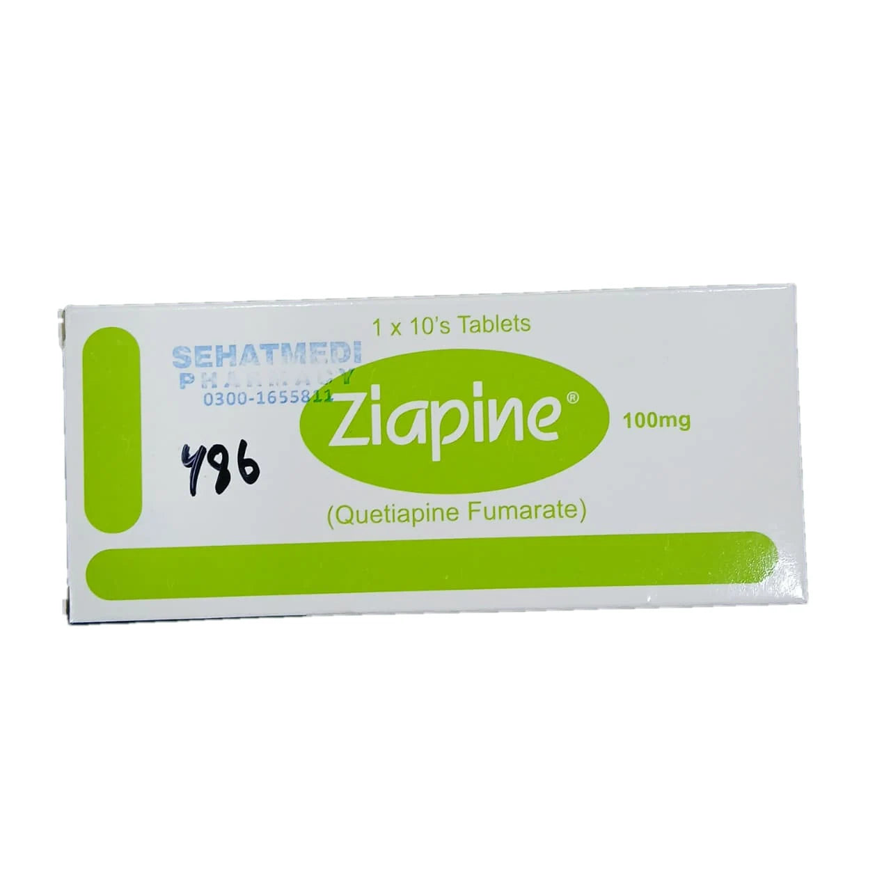 Ziapine 100mg tablets – SehatMedi Online Pharmacy