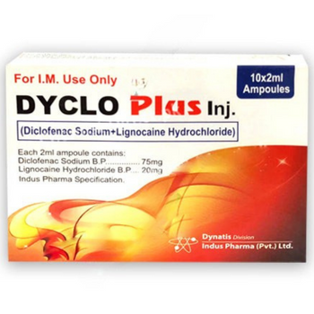 Dyclo Plus Injection 75mg/20mg – SehatMedi Online Pharmacy
