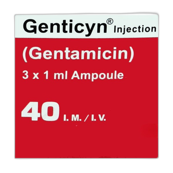 Genticyn Injection I.M/I.V 40mg 1ml – SehatMedi Online Pharmacy